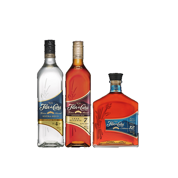 Buy Flor de Caña Aged Collection 3 Bottle Gift Pack (3 x 375ml) at the ...