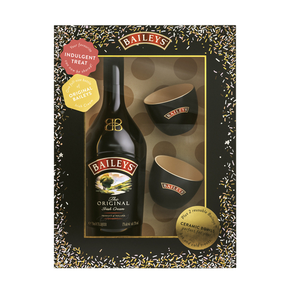 Buy Baileys Irish Cream 700ml Gift Set + 2 Artisanal Ceramic Bowls at ...
