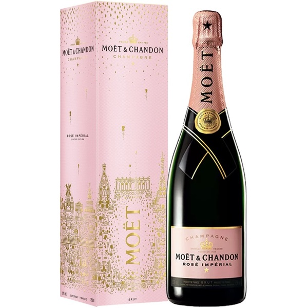 Buy Moet & Chandon Rose Imperial EOY Festive 750ml w/Gift Box at the ...