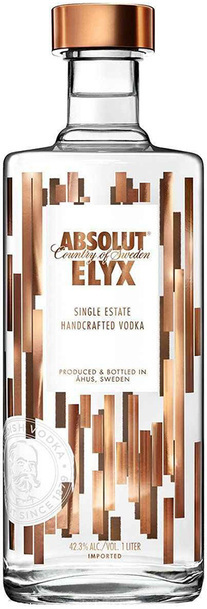 Buy Absolut Elyx Vodka 750ml at the best price - Paneco Singapore