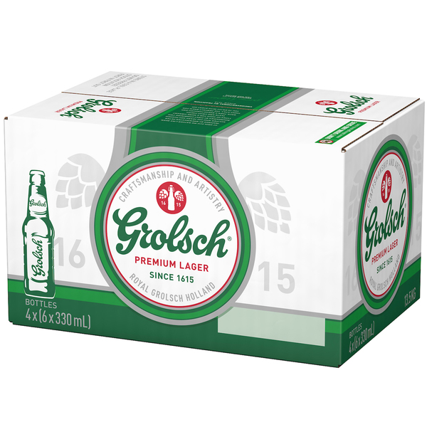 Buy 24 X Grolsch Beer Bottle 24 Case 330ml At The Best Price Paneco Singapore