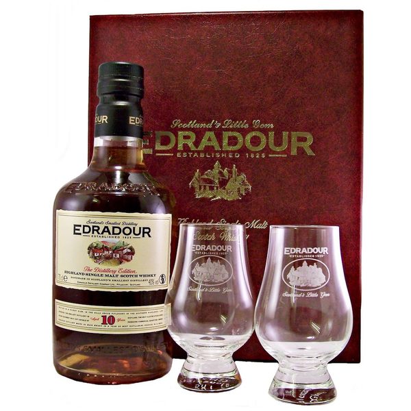 Buy Edradour 10 Year 700ml Gift Pack with 2 Glasses at the best price ...