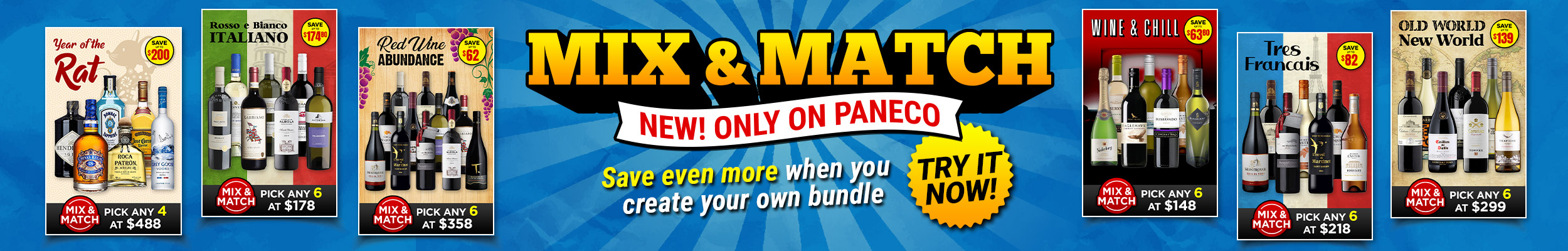 Mix & Match - Paneco Singapore